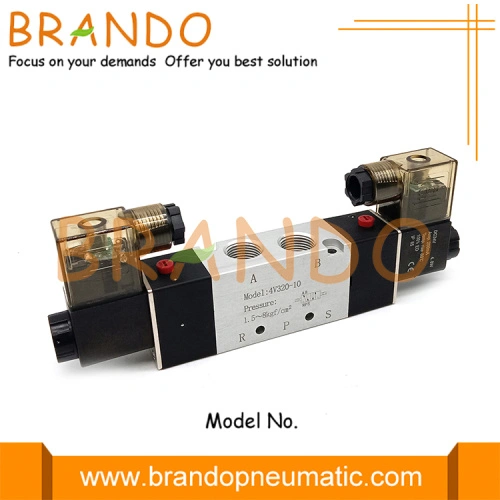 4V320-10 3/8'' 5/2 Way Pneumatic Air Control Valve China Manufacturers Suppliers Factory Exporter